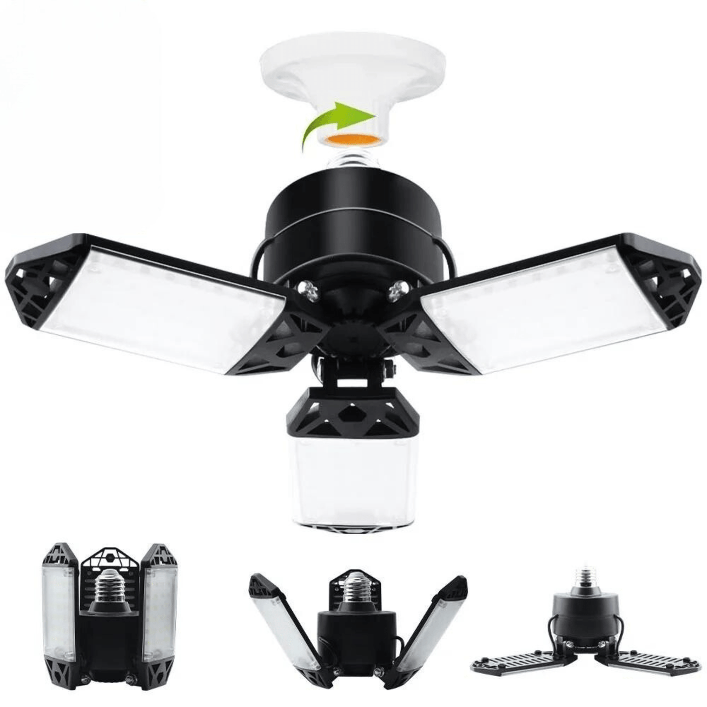 Lampe de Garage Orientable Ultra-Lumineuse - Jardioui