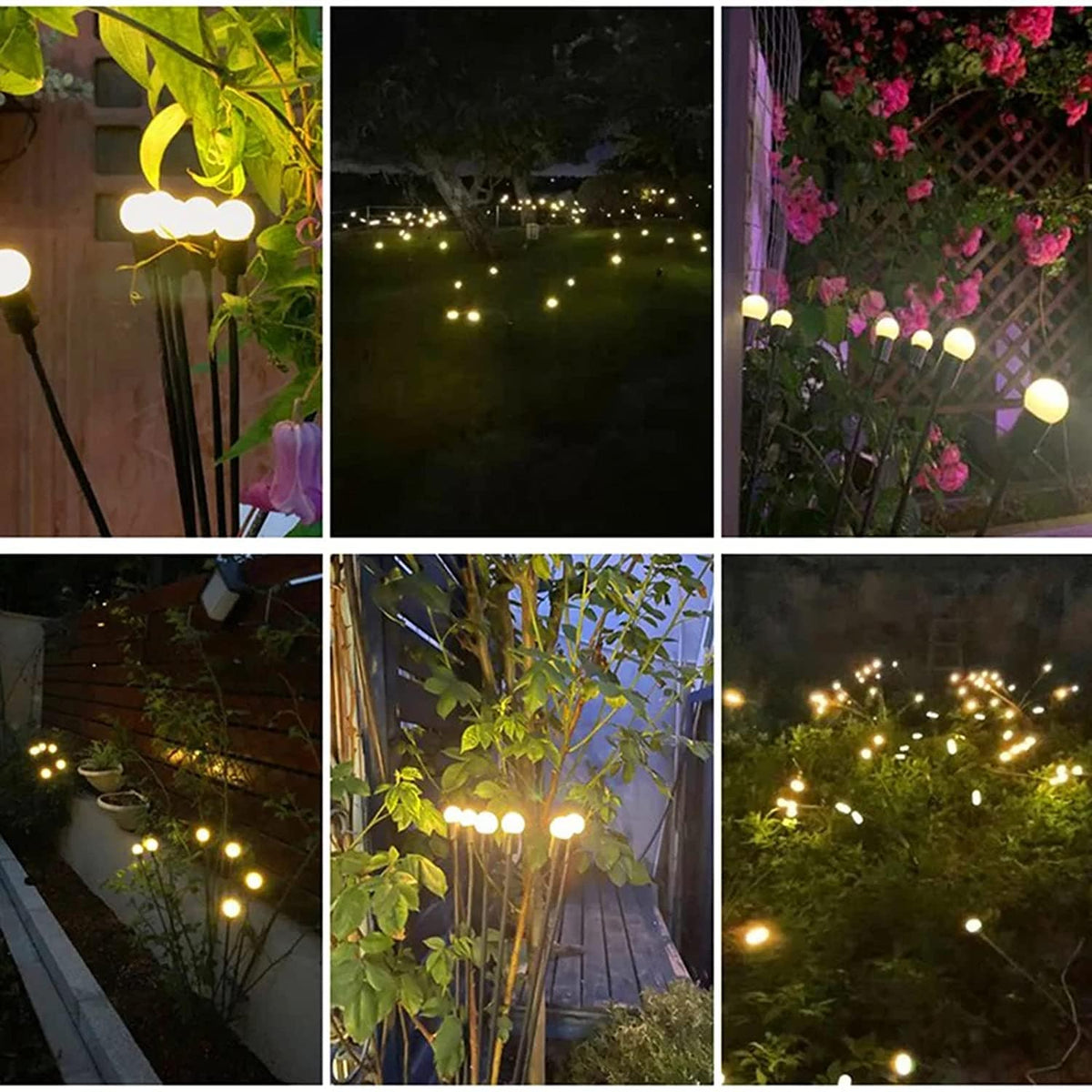 Lampes LEDs Lucioles à Énergie Solaire - Offre Spéciale - 12 Lucioles ...