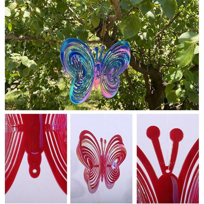 Papillon attrape-vent réfléchissant - Jardioui